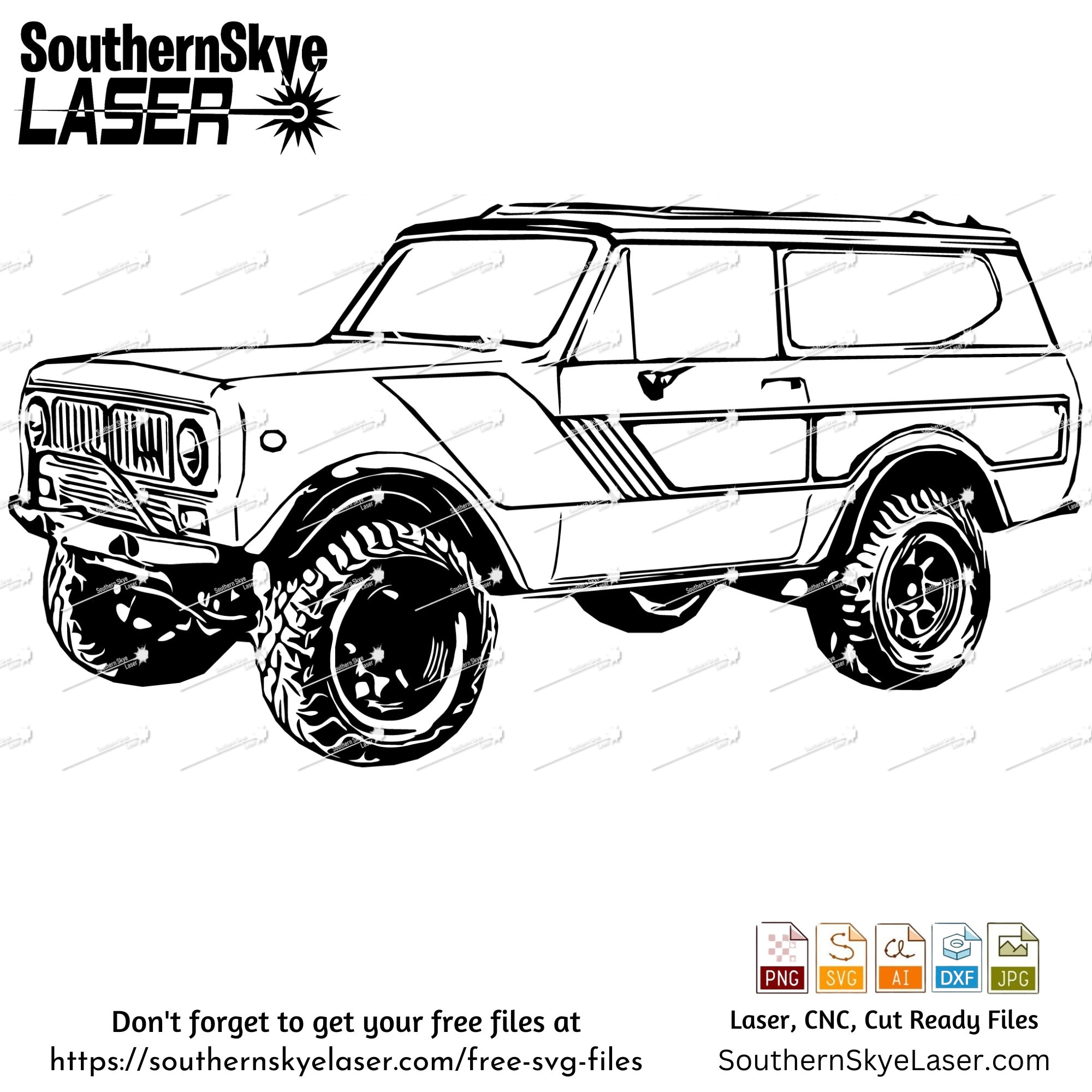 1974 International Scout Svg Png Jpg Ai Dxf File - Etsy