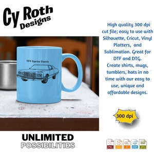 1974 Chevy Caprice Classic Svg Png Jpg Ai Dxf File, Classic Car Svg - Etsy