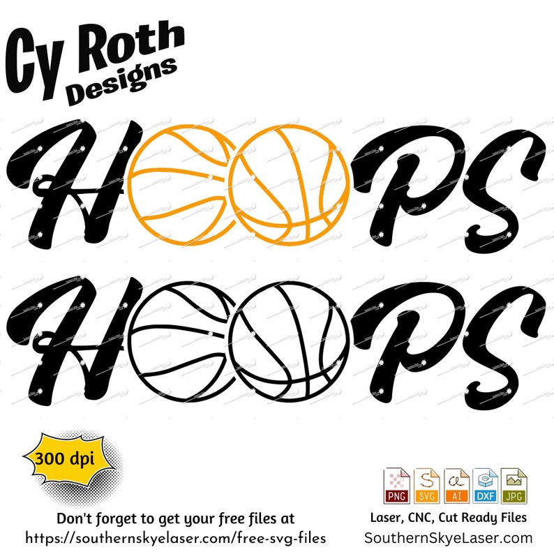 Basketball Hoops Svg Png Jpg Ai Dxf File, Silhouette Cricut Cut File - Etsy