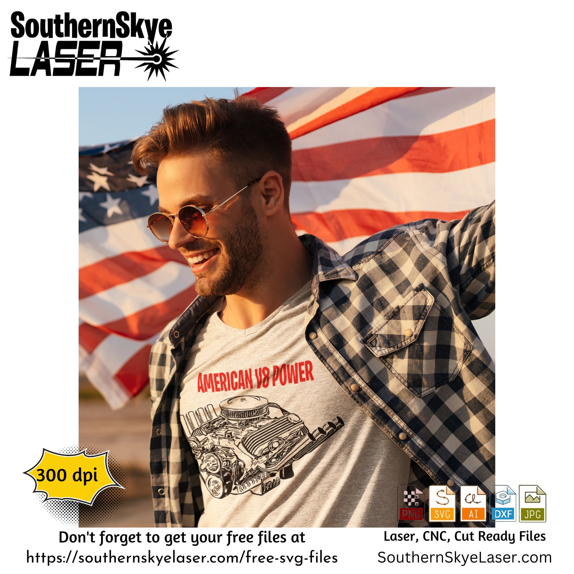 V8 Engine Svg Png Jpg Ai Dxf File - Etsy