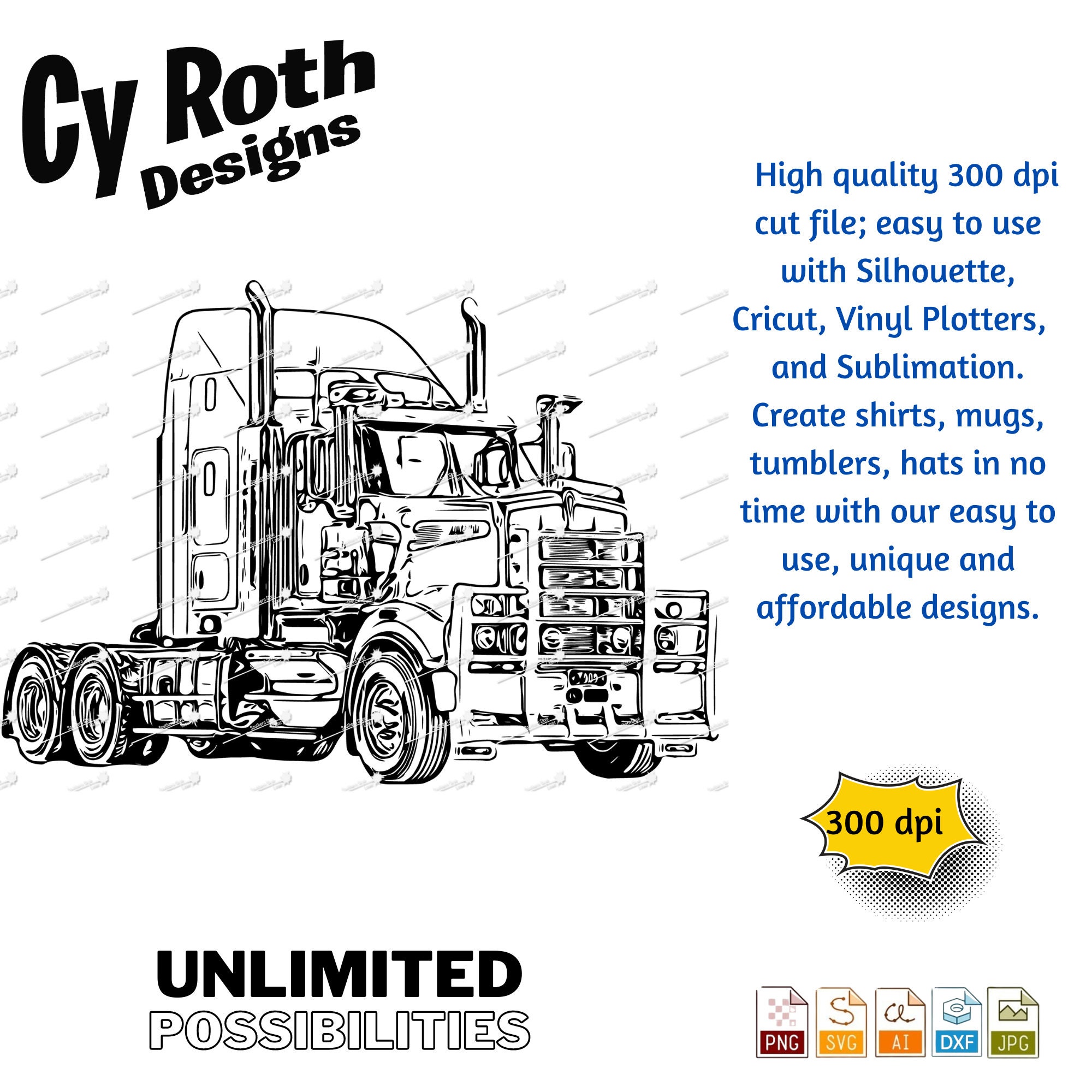2010 Kenworth Svg Png Jpg Ai Dxf File, Trucking Svg - Etsy Australia