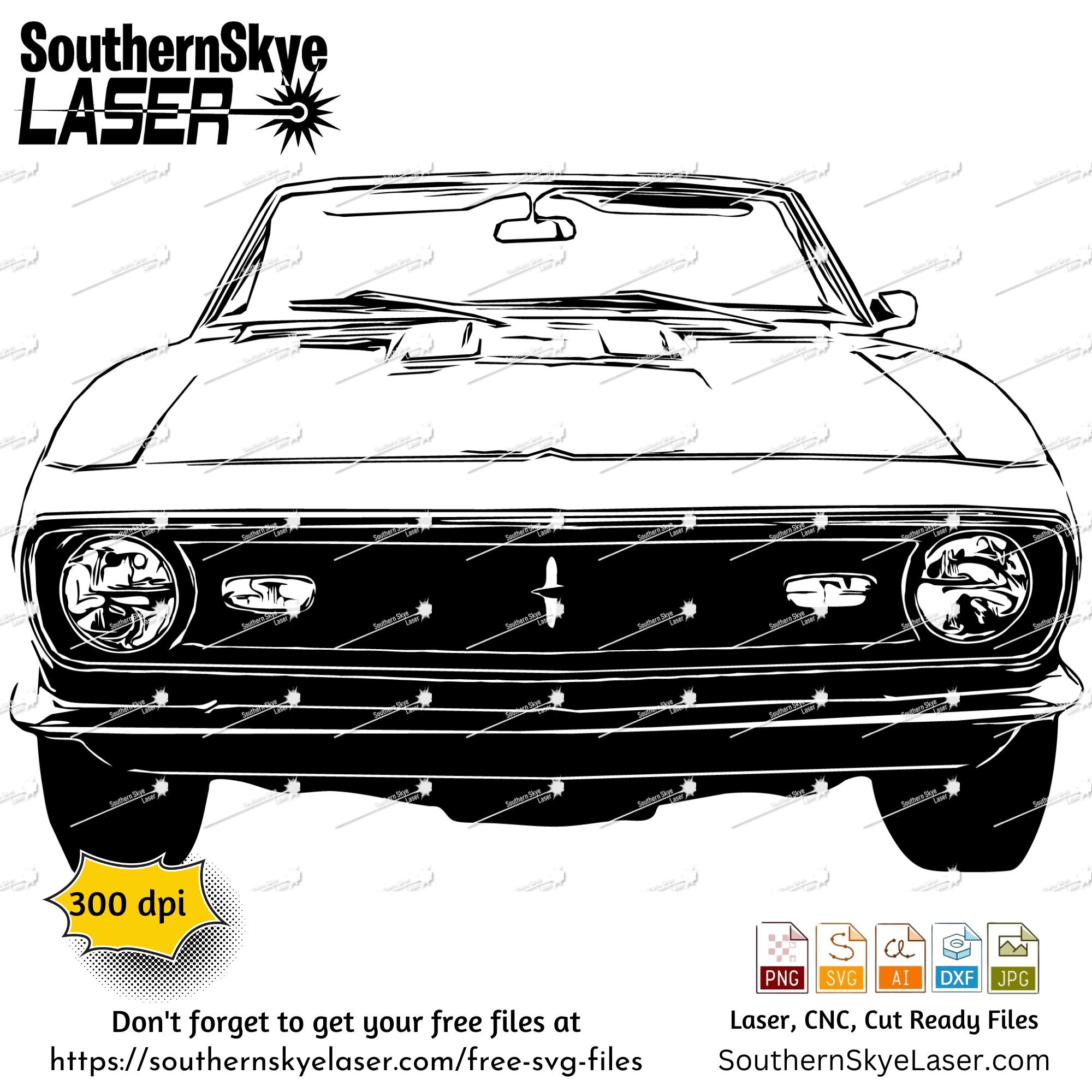 1968 Chevy Camaro Svg Png Jpg Ai Dxf File - Etsy