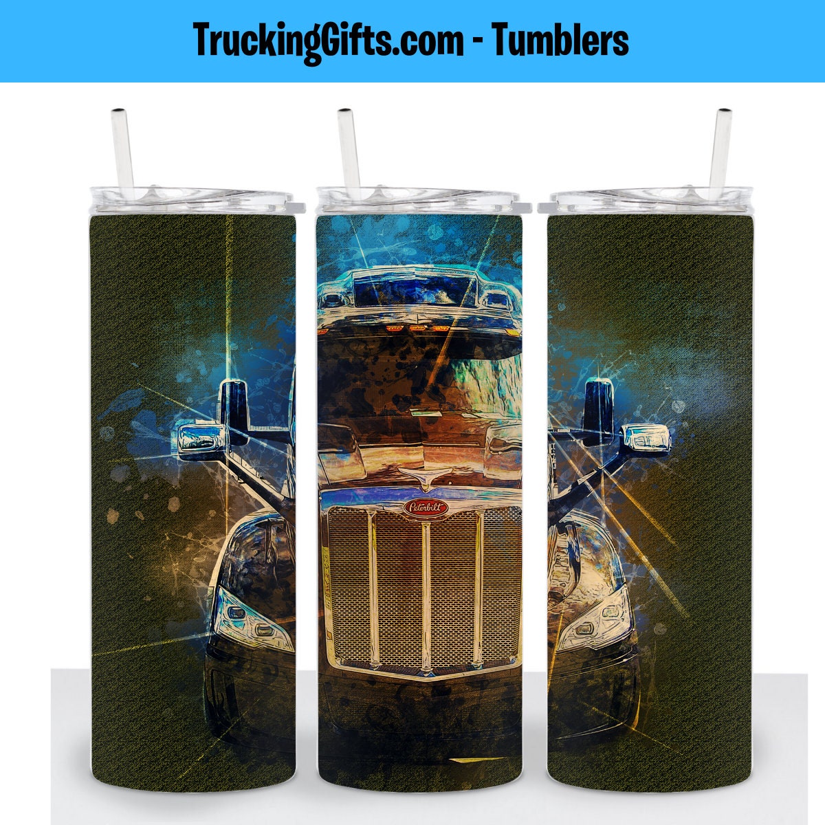 2023 Peterbilt Sublimation Tumbler Wrap - Etsy