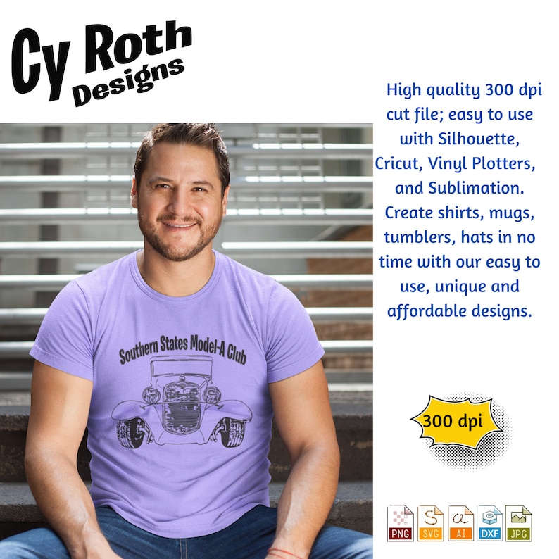 1930 Ford Model A Svg Png Jpg Ai Dxf File, Classic Car Svg - Etsy