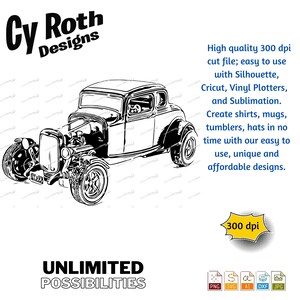 1932 Ford Model T Svg Png Jpg Ai Dxf File, Vintage Car Svg - Etsy