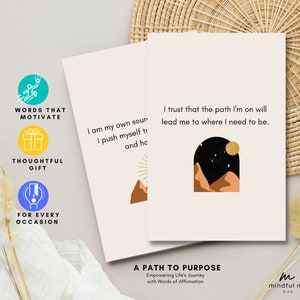 Affirmation Cards for Life Purpose | Self Discovery Journey | Find Your ...