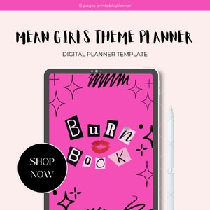 15 Mean Girls Theme Printable Planner Template - Etsy