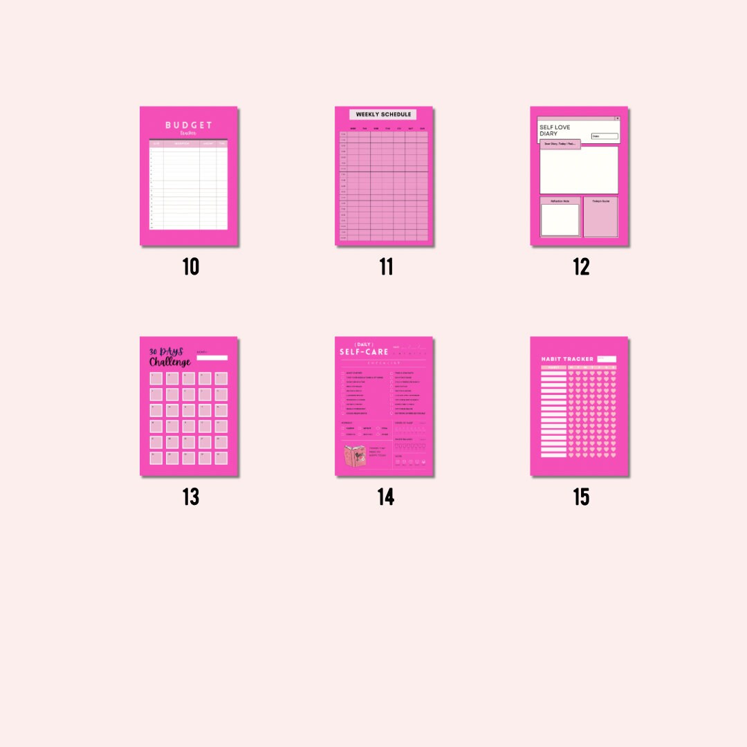 15 Mean Girls Theme Printable Planner Template - Etsy