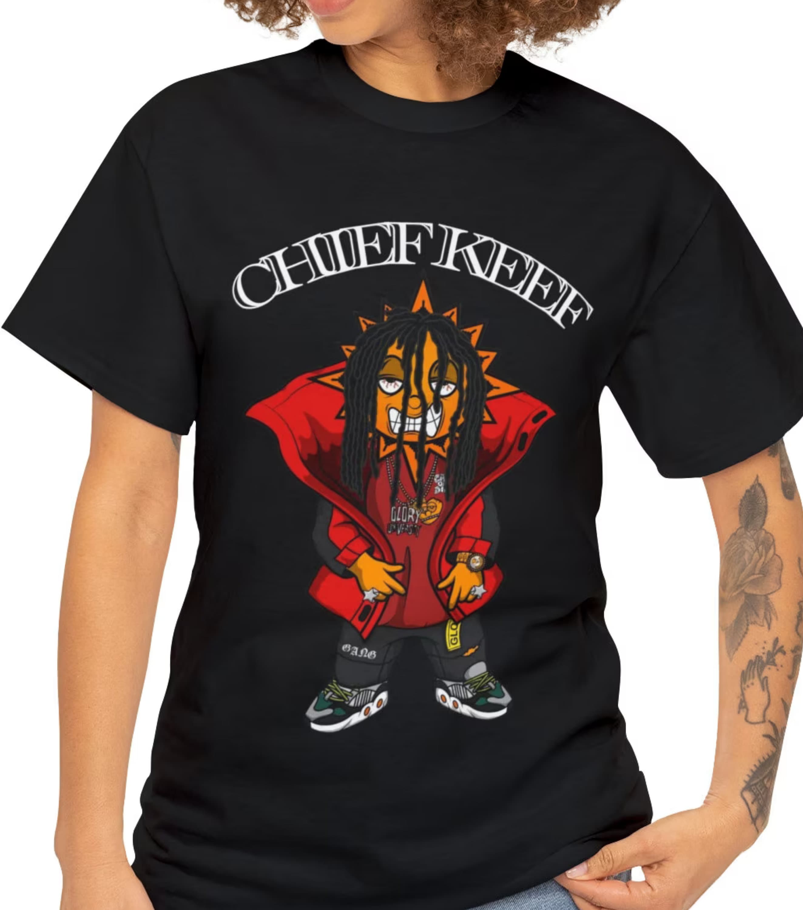 Chief Keef Face Tattoo