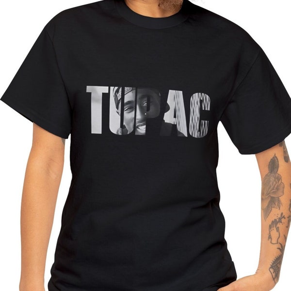 2pac Tupac Shakur Unisex T Shirt Vintage 2pac Rapper Hip Hop - Etsy