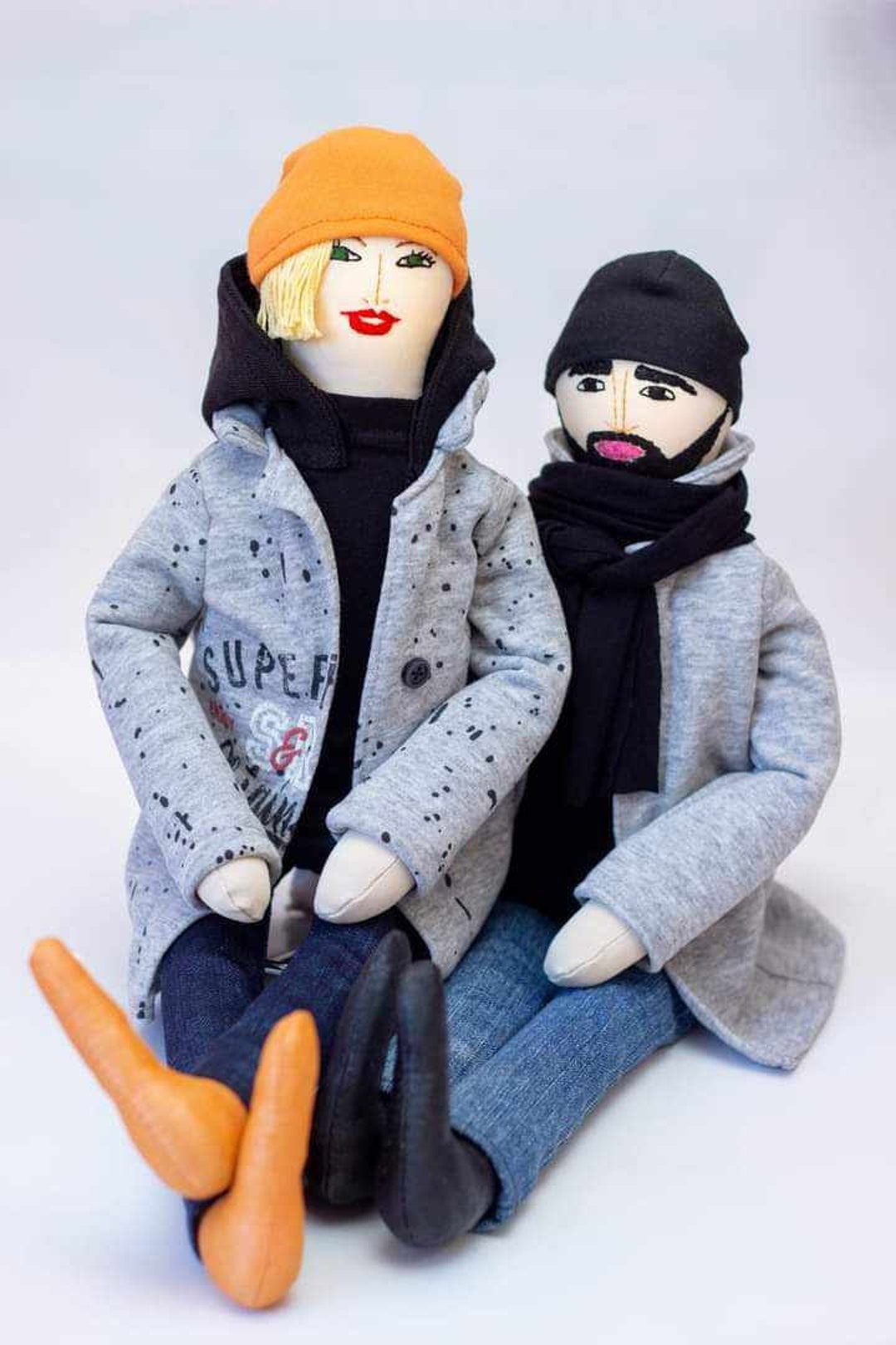 Personalized Dolls, Textile Dolls Portrait Likeness, Gift for Her/him ...
