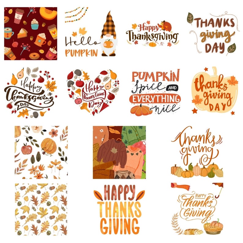 Thanksgiving SVG Bundle, Autumn SVG Bundle, Fall Svg, Autumn Svg, Fall ...