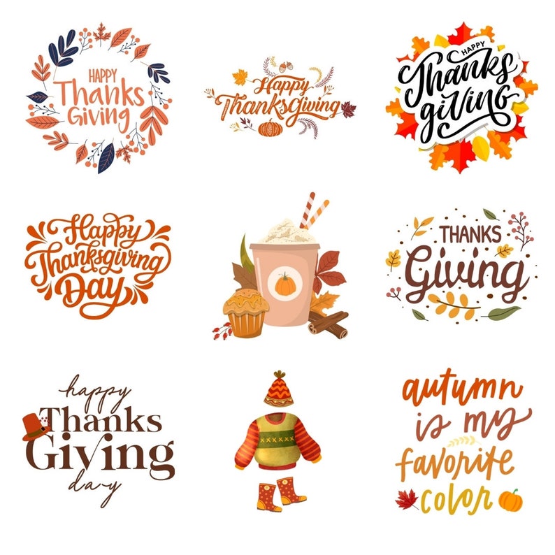 Thanksgiving SVG Bundle, Autumn SVG Bundle, Fall Svg, Autumn Svg, Fall ...