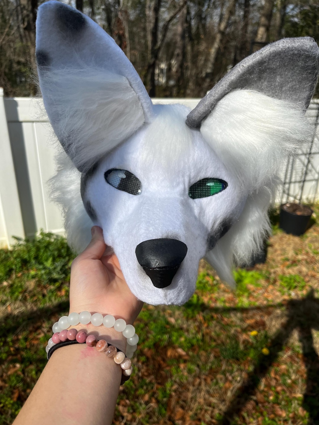 Spotted Dog Mask! - Etsy