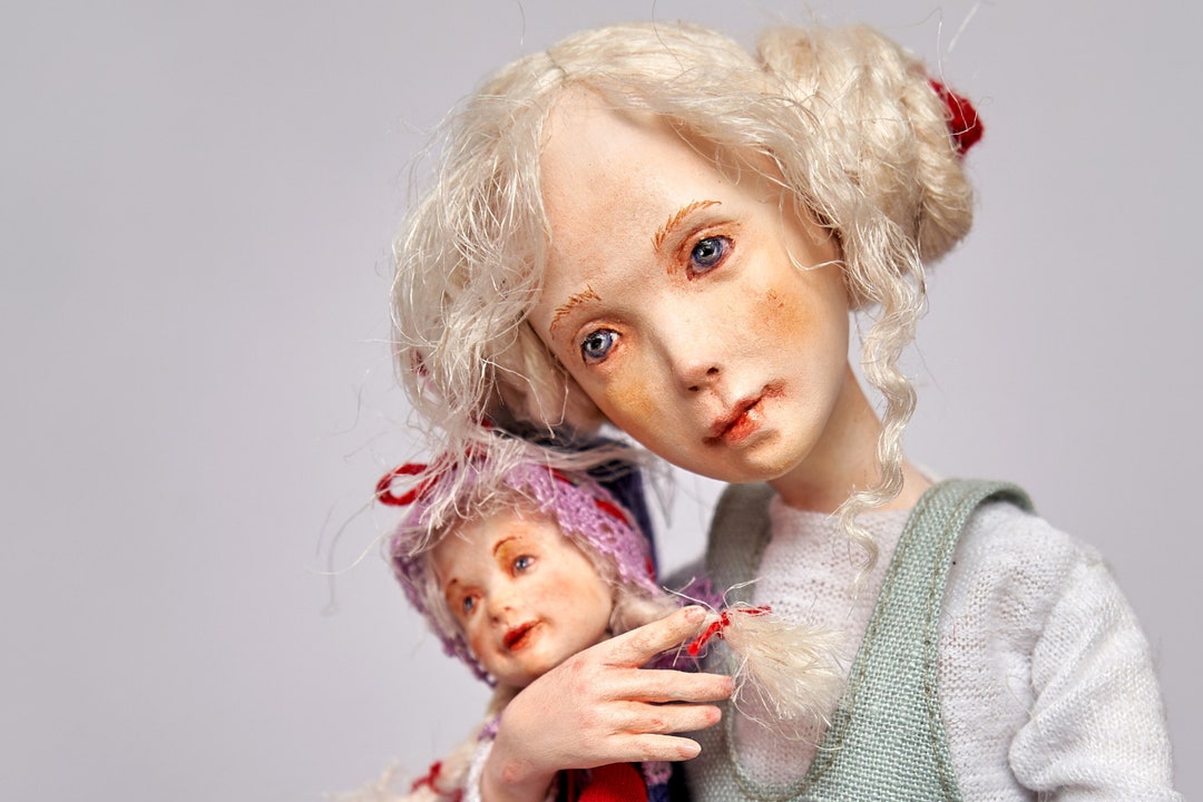 Darina, OOAK Doll, Home Decor - Etsy