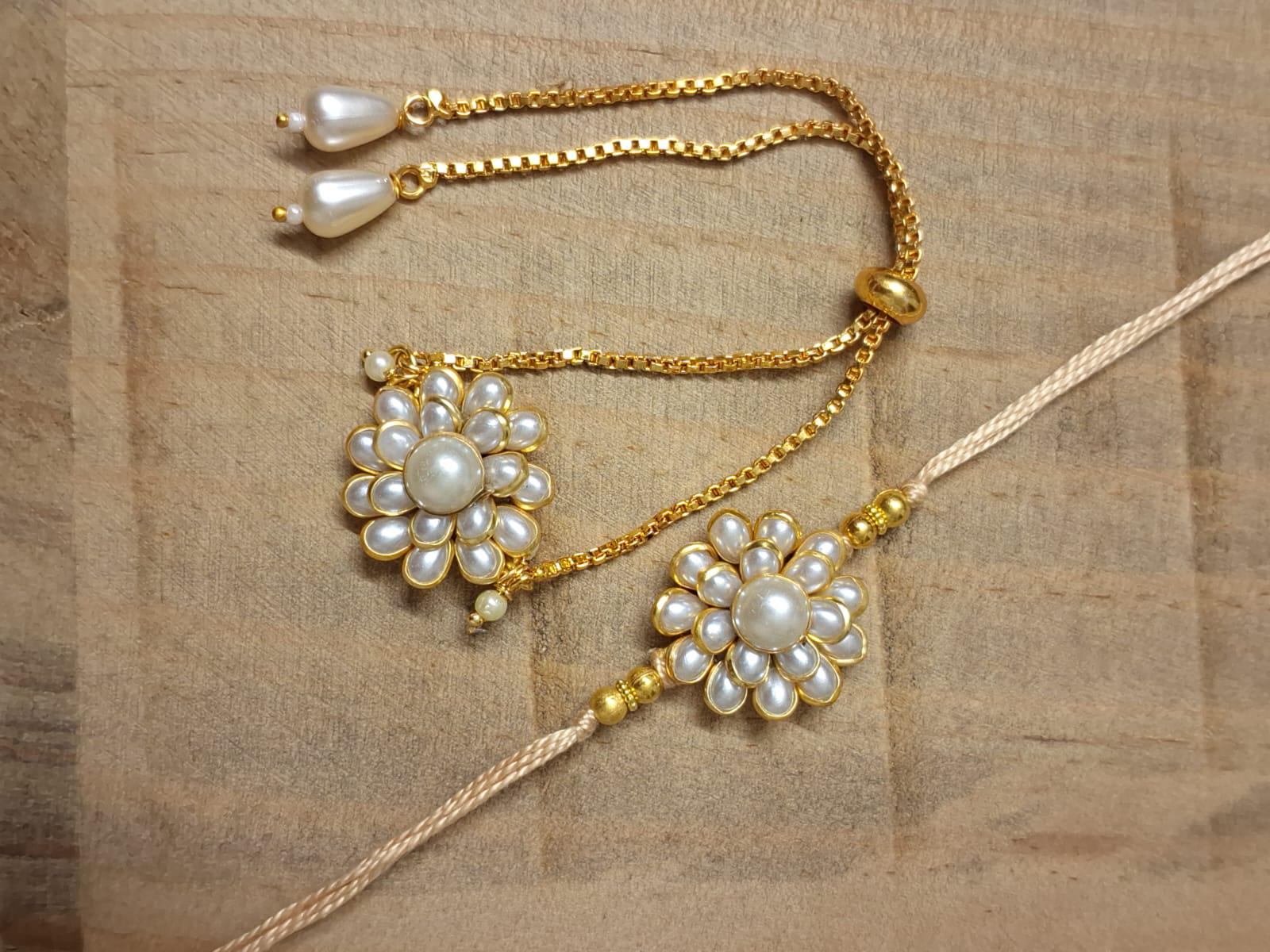 Handmade Raksha Bandhan Combo for Bhaiya Bhabhi Couple Rakhi Bhai ...