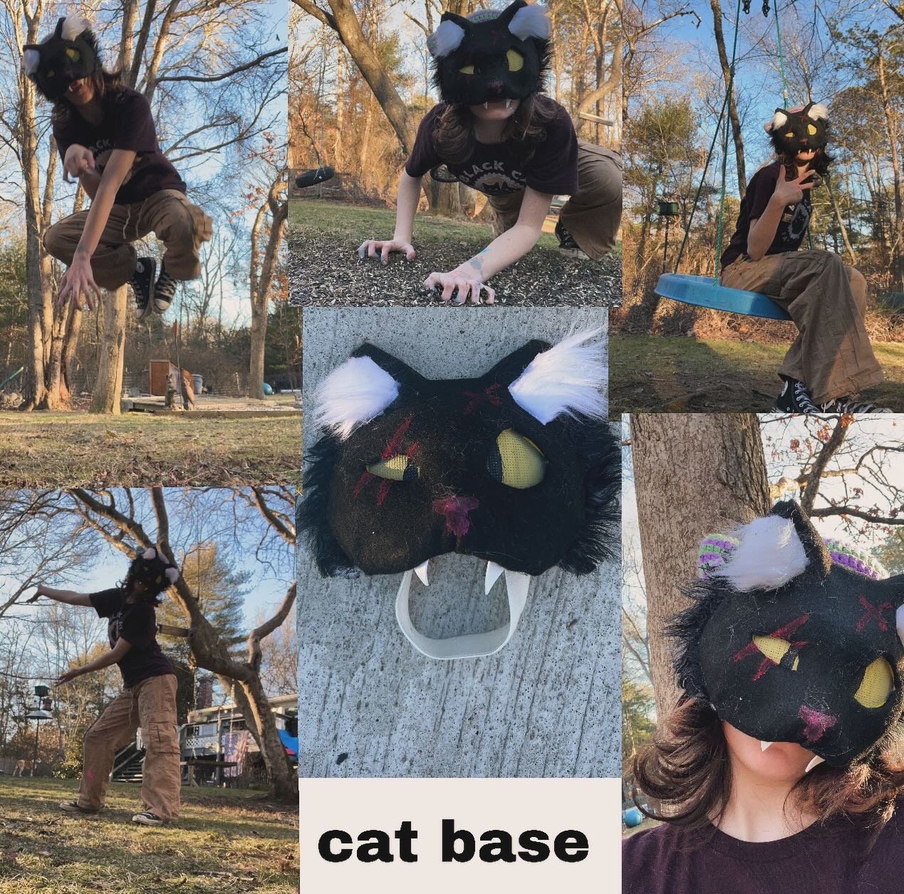 Therian Furry Quadrobist Mask Commissions Custom Made To Order Etsy