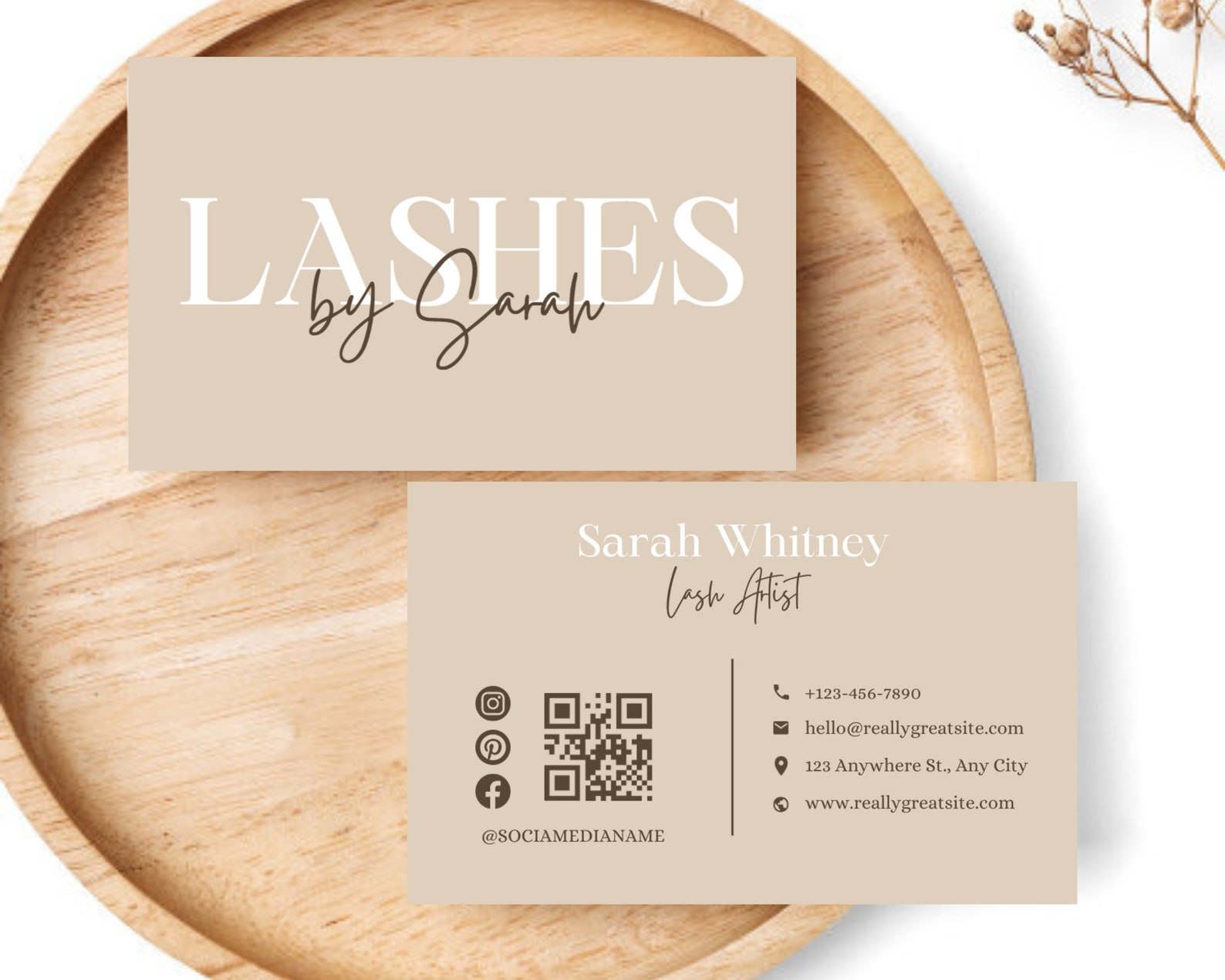 Lash Business Card, Lash Tech Business Cards, Diy Lash Artist Business ...