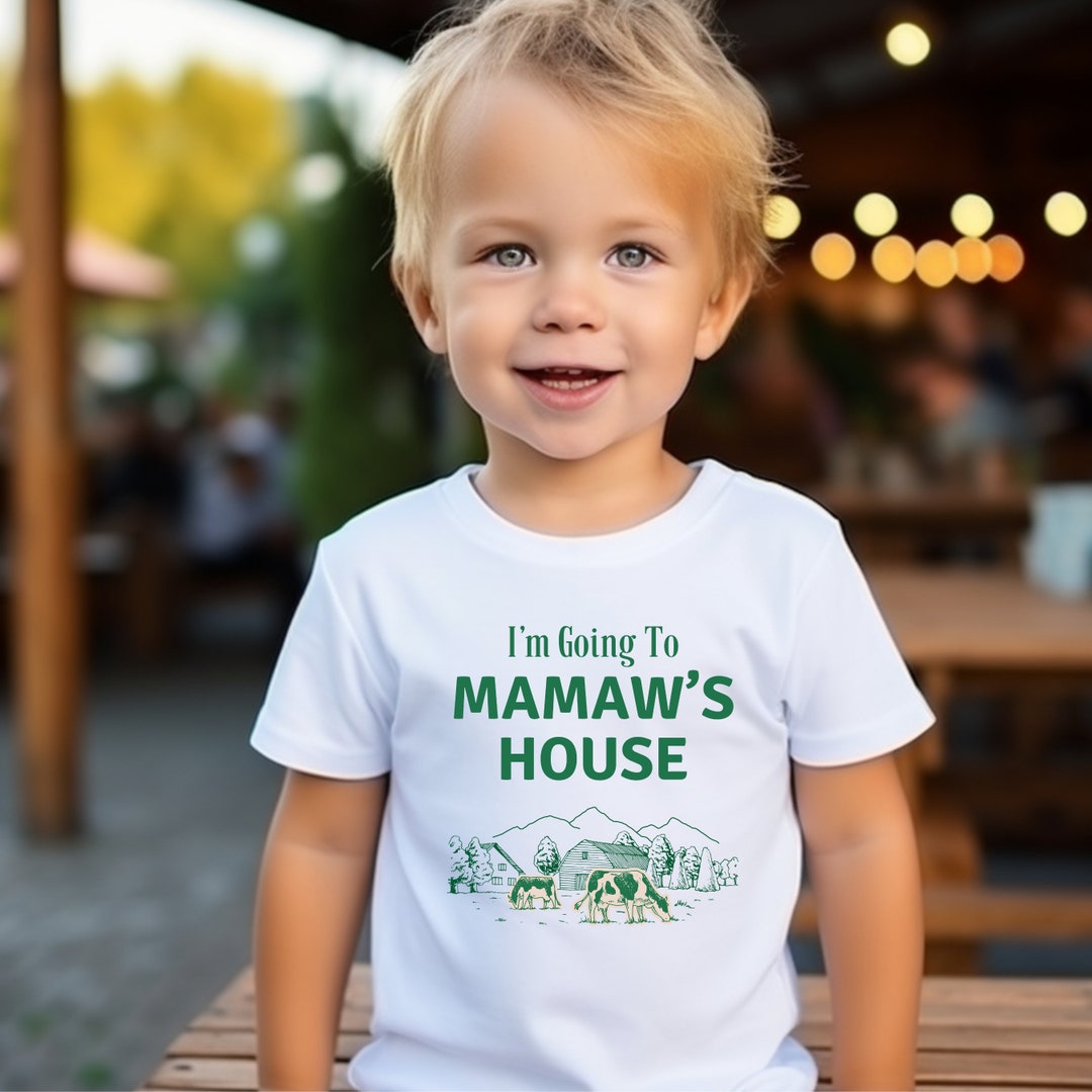 Mamaw T-shirt Grandparent Toddler Shirt Mamaw's House Kids New Grandma ...