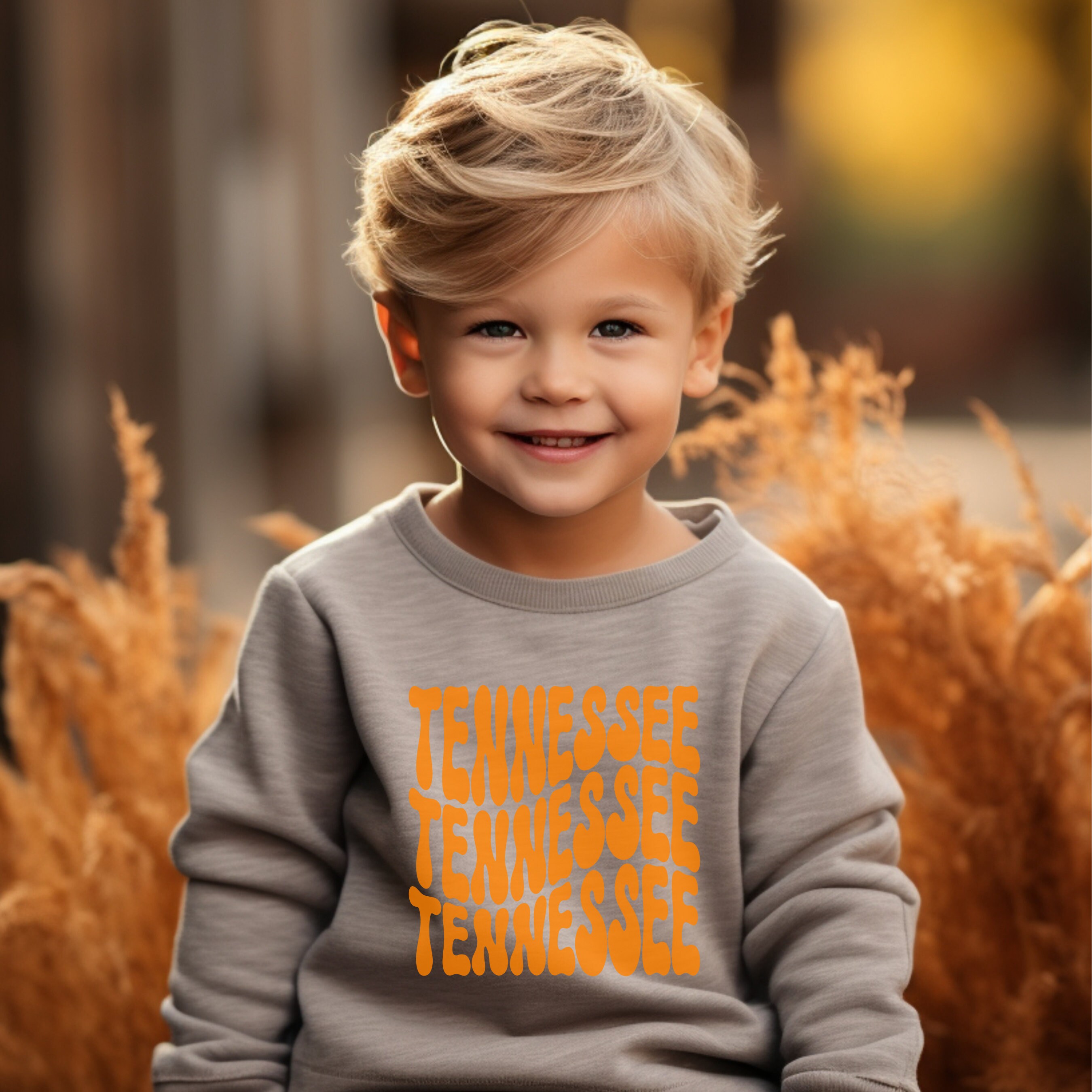 Kids Tennessee Sweatshirt Vol Shirt College Sports Tennessee TN Vols ...