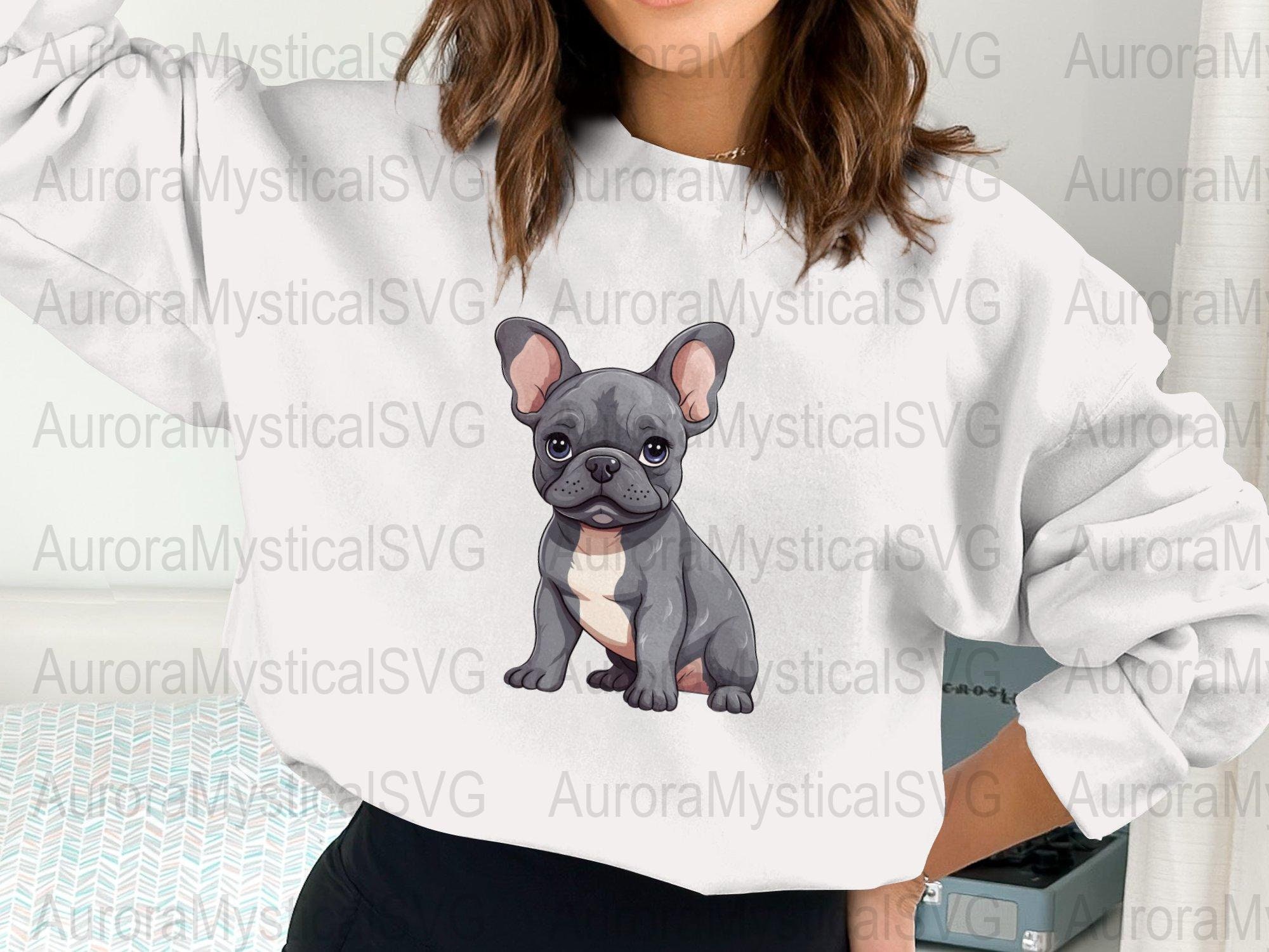 Frenchie Svg, Cartoon French Bulldog SVG, Dog Breed SVG, Cute Boston ...