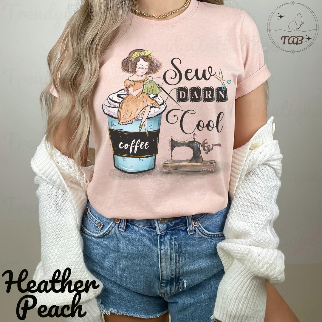 Sew Darn Cool, Cute Sewers Tshirt, Quilter Gift, Sewist Lover Gift ...