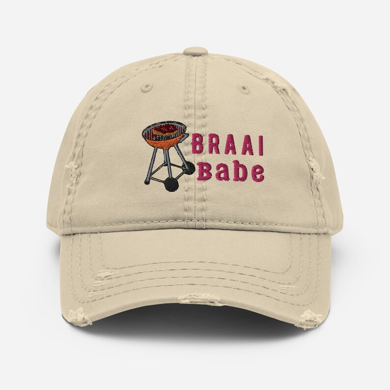 Braai Babe Embroidered Dad Hat: South Africa Baseball Cap - Etsy
