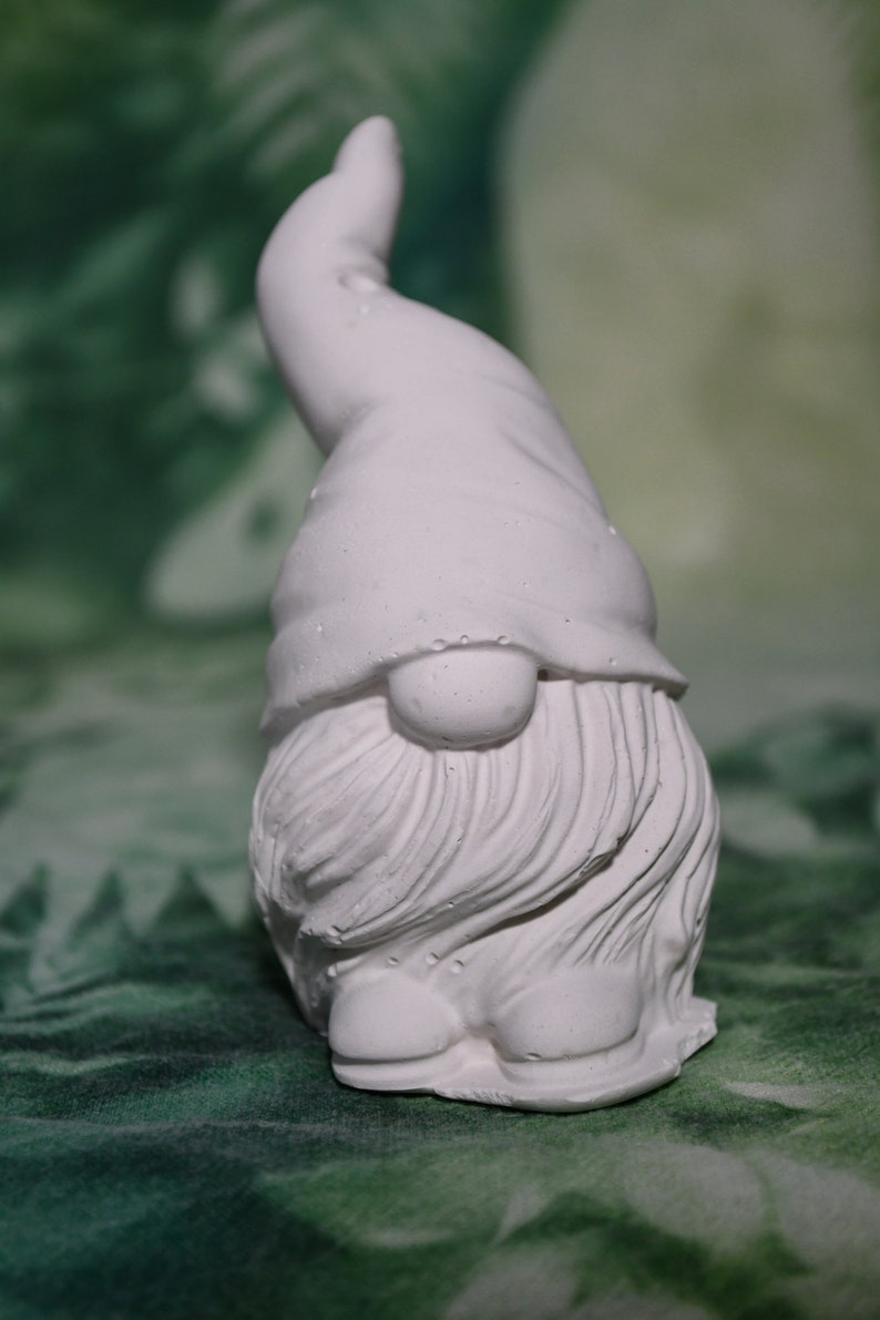 Paint Yourself Gnome Plaster Cast Kit with Three Paint Colors - Etsy