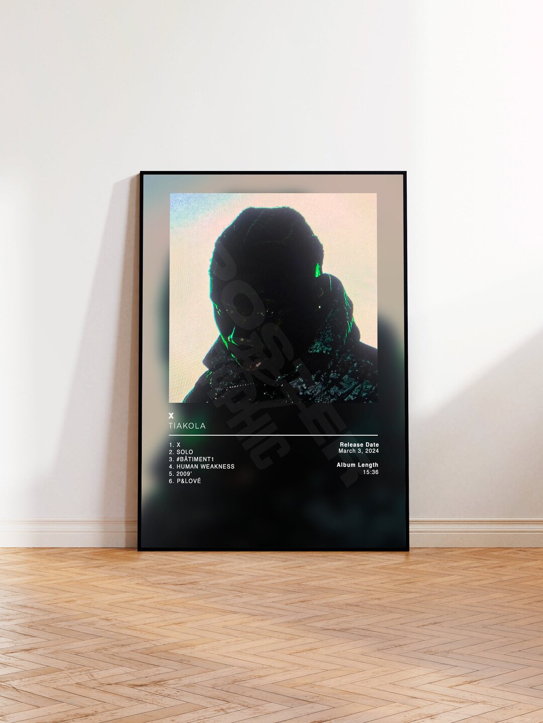 Album Poster X by Tiakola, Rap Posters, Album Cover, Album Wall Art ...