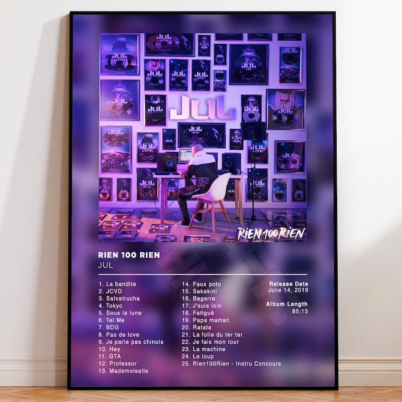 Album poster jul - Etsy France