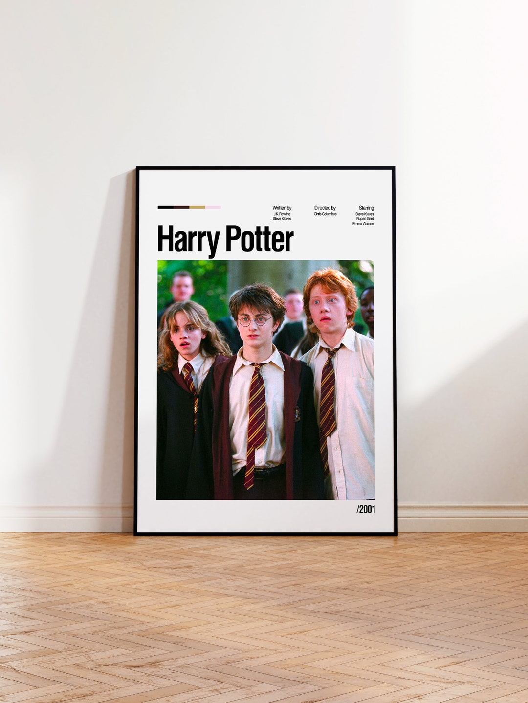 Harry Potter Film Poster, Minimalist Movie Poster, Personalized Poster ...