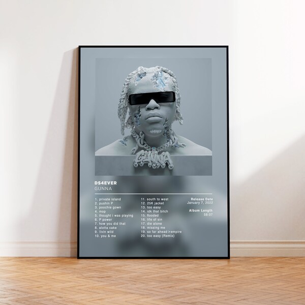 Gunna Album Cover Poster - Etsy