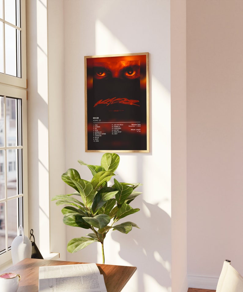 Album Poster KH-22 de Ashe 22, rap posters, album cover, album wall art ...