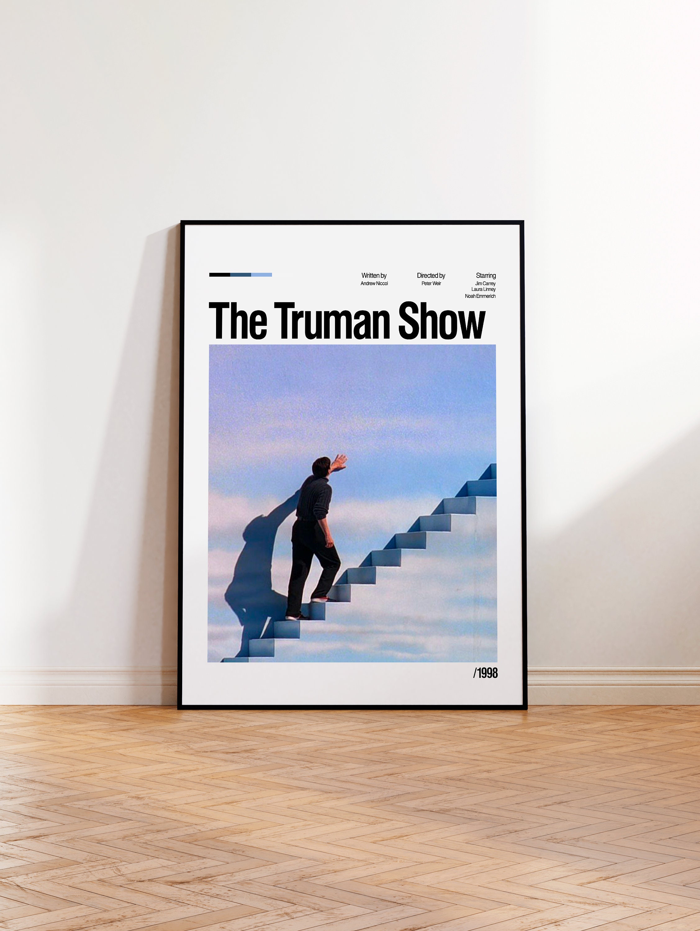 Truman Show Film Poster, affiche de film minimaliste, affiche ...