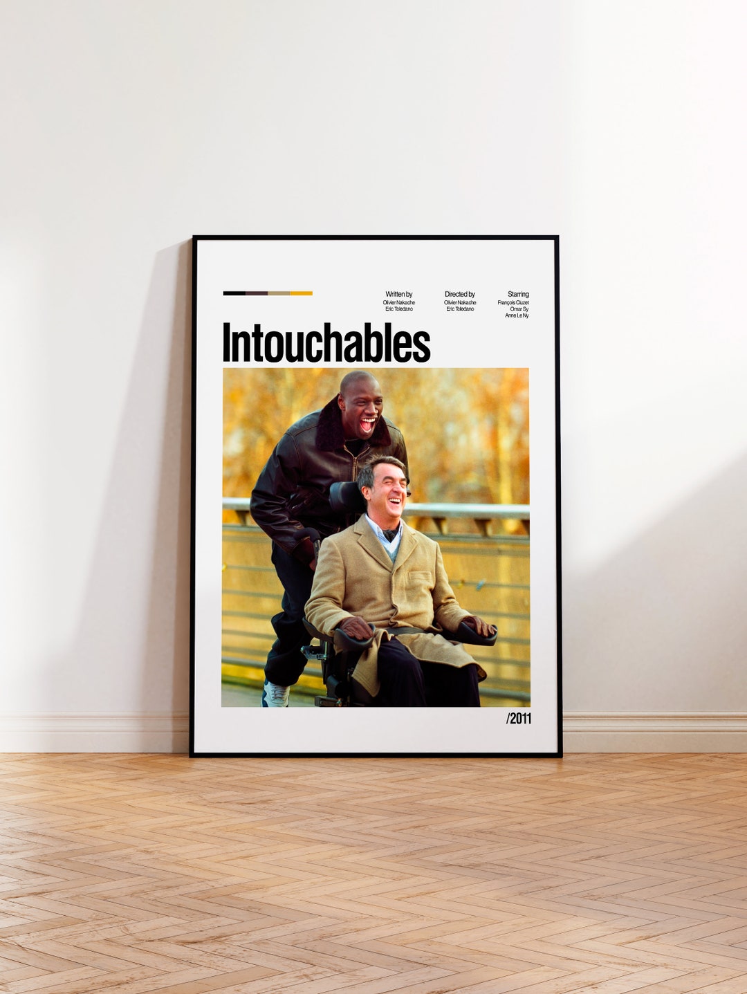 Intouchables Film Poster, affiche de film minimaliste, affiche ...