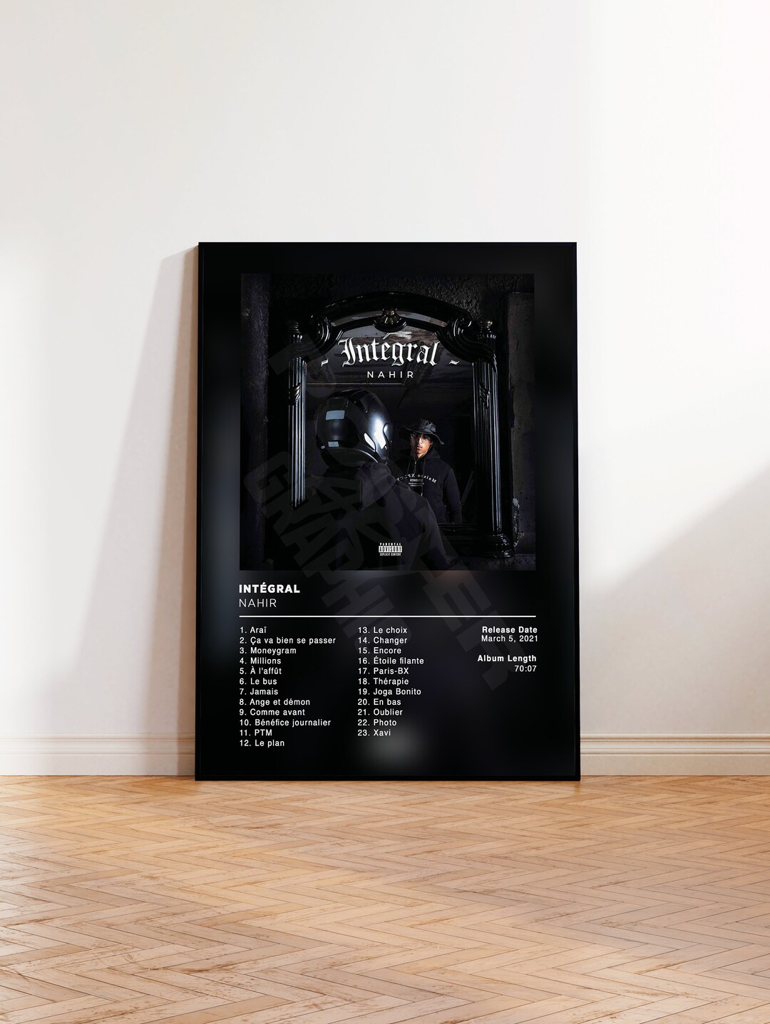 Album Poster Complete by Nahir, Rap Posters, Album Cover, Album Wall ...