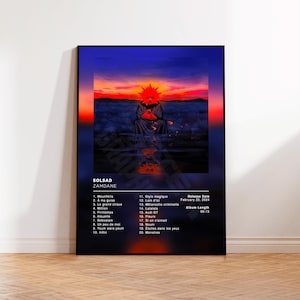 Album Poster Solsad De Zamdane, Rap Posters, Album Cover, Album Wall ...