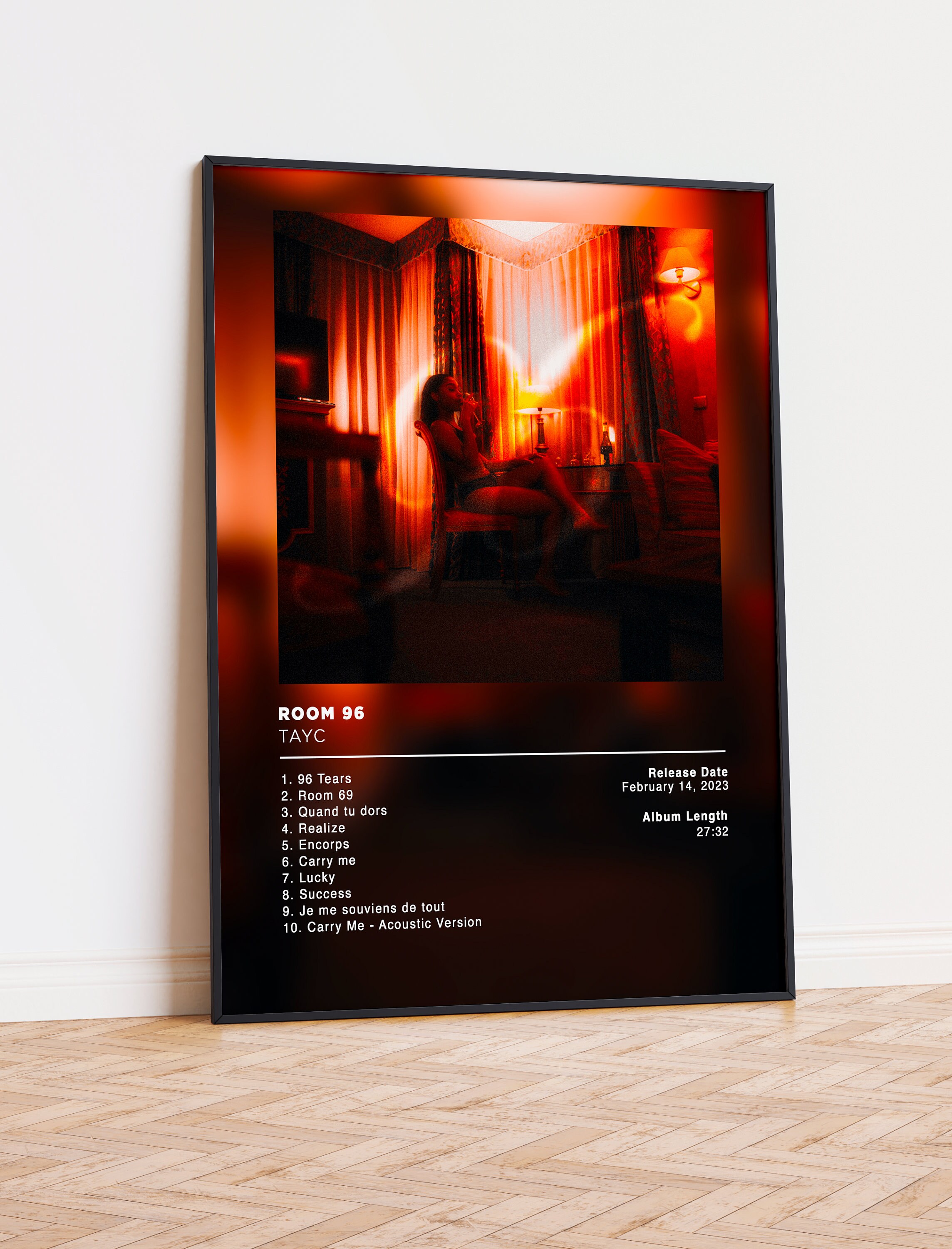 Album Poster Room 96 by Tayc Rap Posters Album Cover Album - Etsy