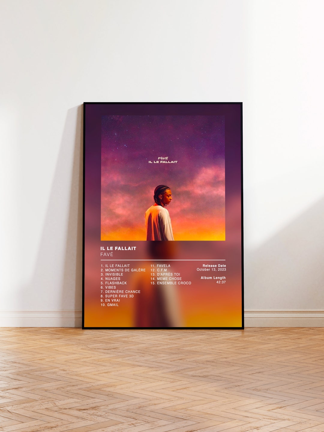 Album Poster Il Le Faut by Favé, Rap Posters, Album Cover, Album Wall ...