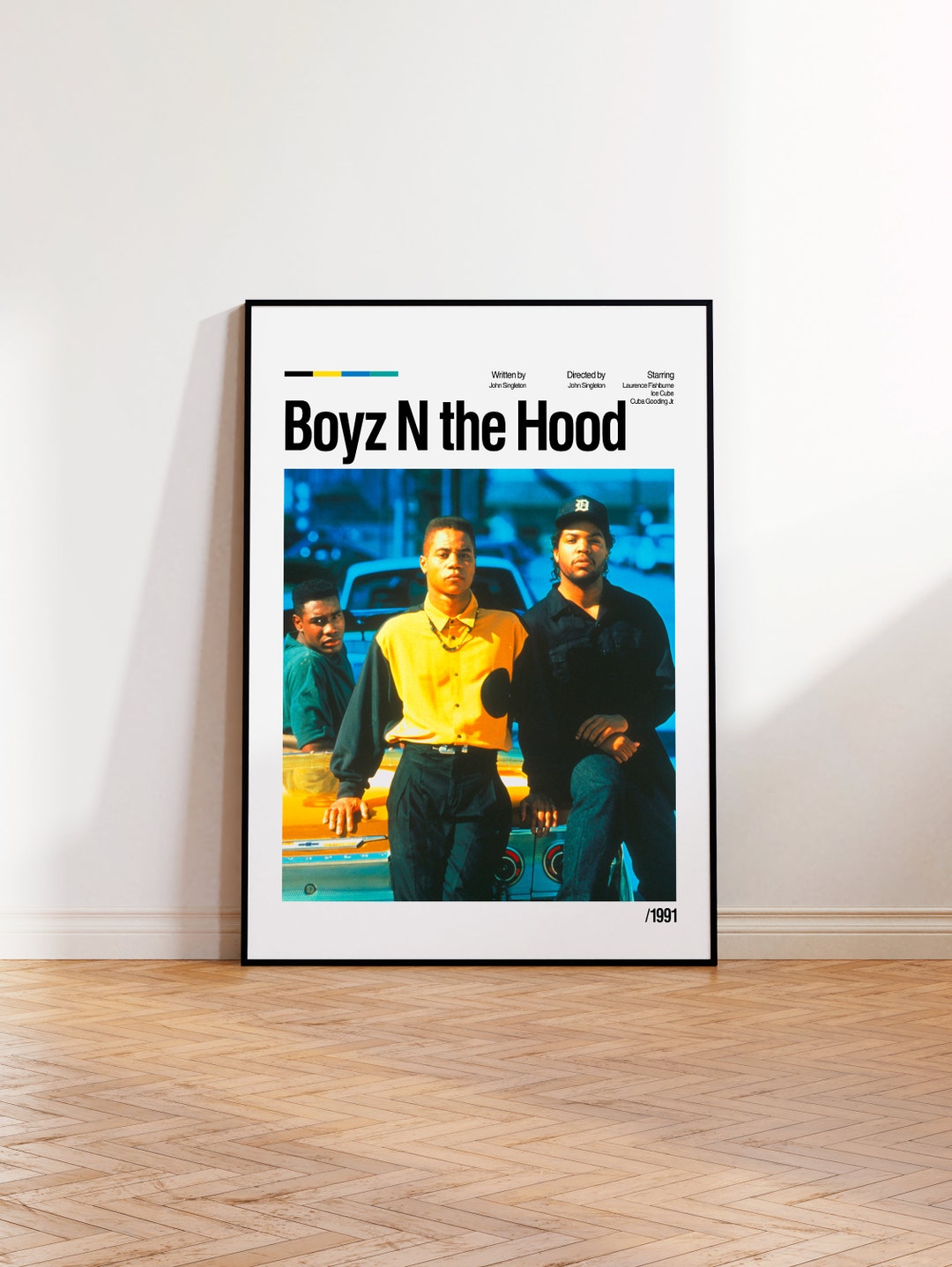 Boyz N the Hood Film Poster, Minimalist Movie Poster, Personalized ...