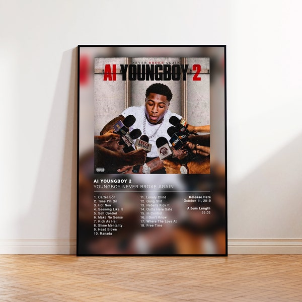 Youngboy Album Cover Poster - Etsy