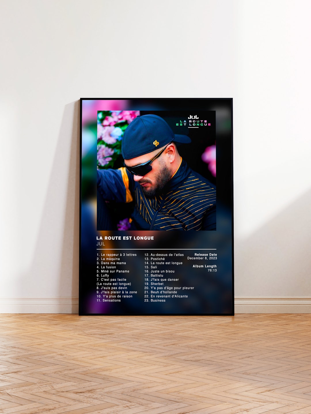 Album Poster La route est longue de Jul, rap posters, album cover ...