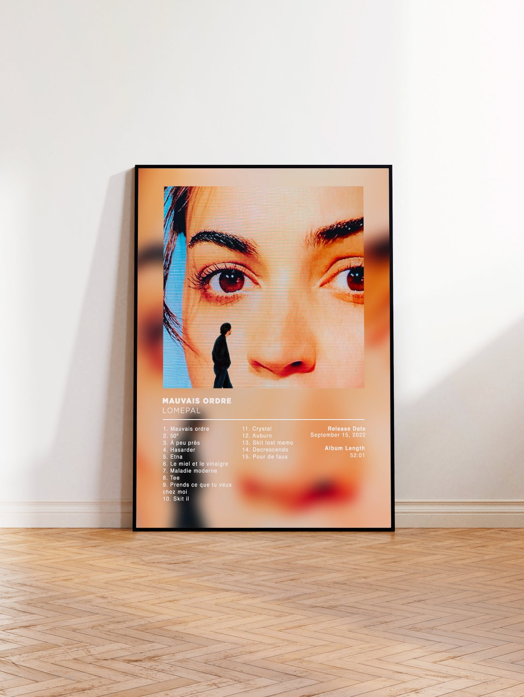 Album Poster Bad Order by Lomepal, Rap Posters, Album Cover, Album Wall ...