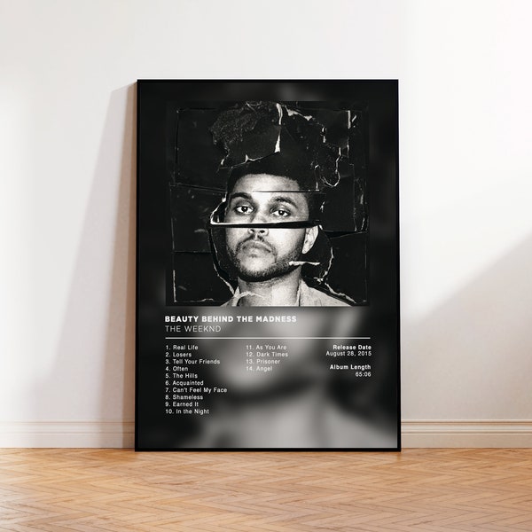 The Weeknd Album Cover Art - Etsy