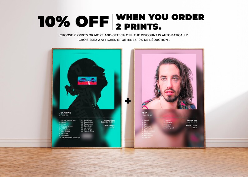Album Poster Flip by Lomepal, Rap Posters, Album Cover, Album Wall Art ...