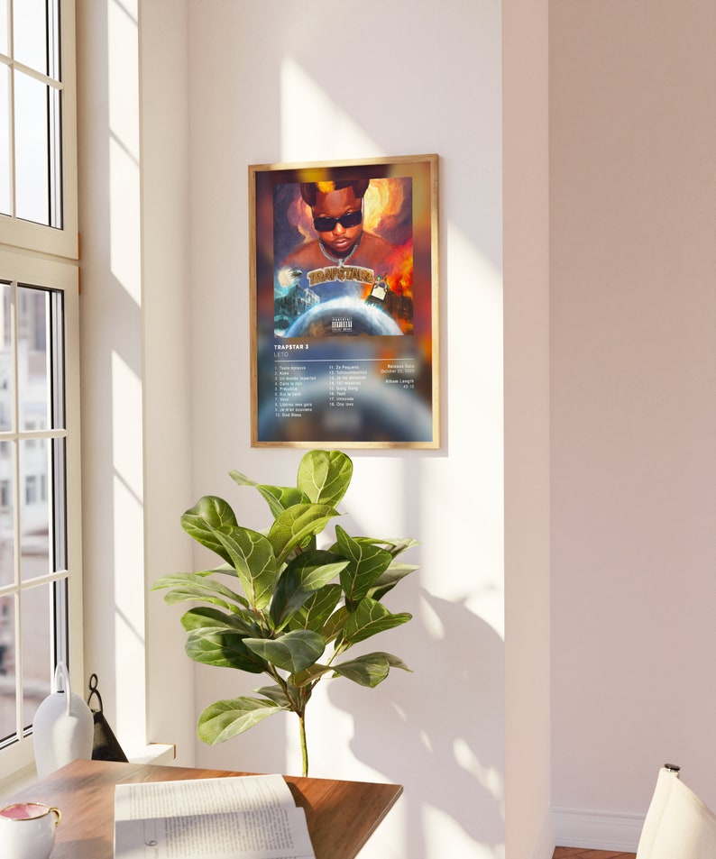 Album Poster TRAPSTAR 3 by Leto Rap Posters Album Cover - Etsy