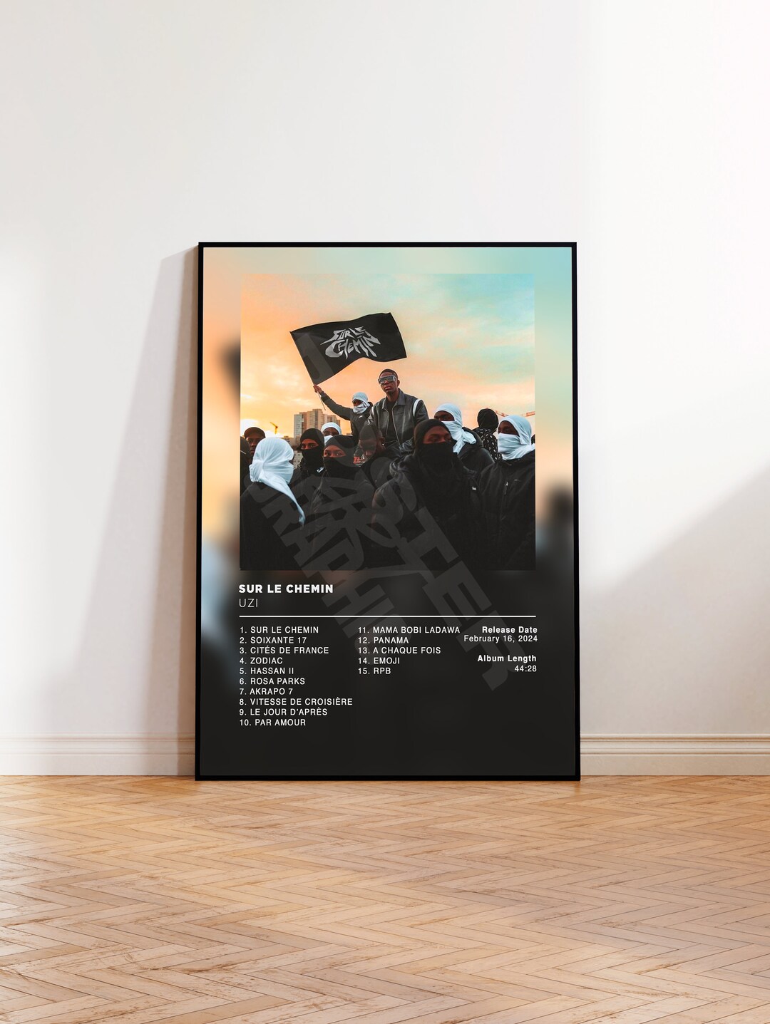 Album Poster Sur Le Chemin De Uzi, Rap Posters, Album Cover, Album Wall ...