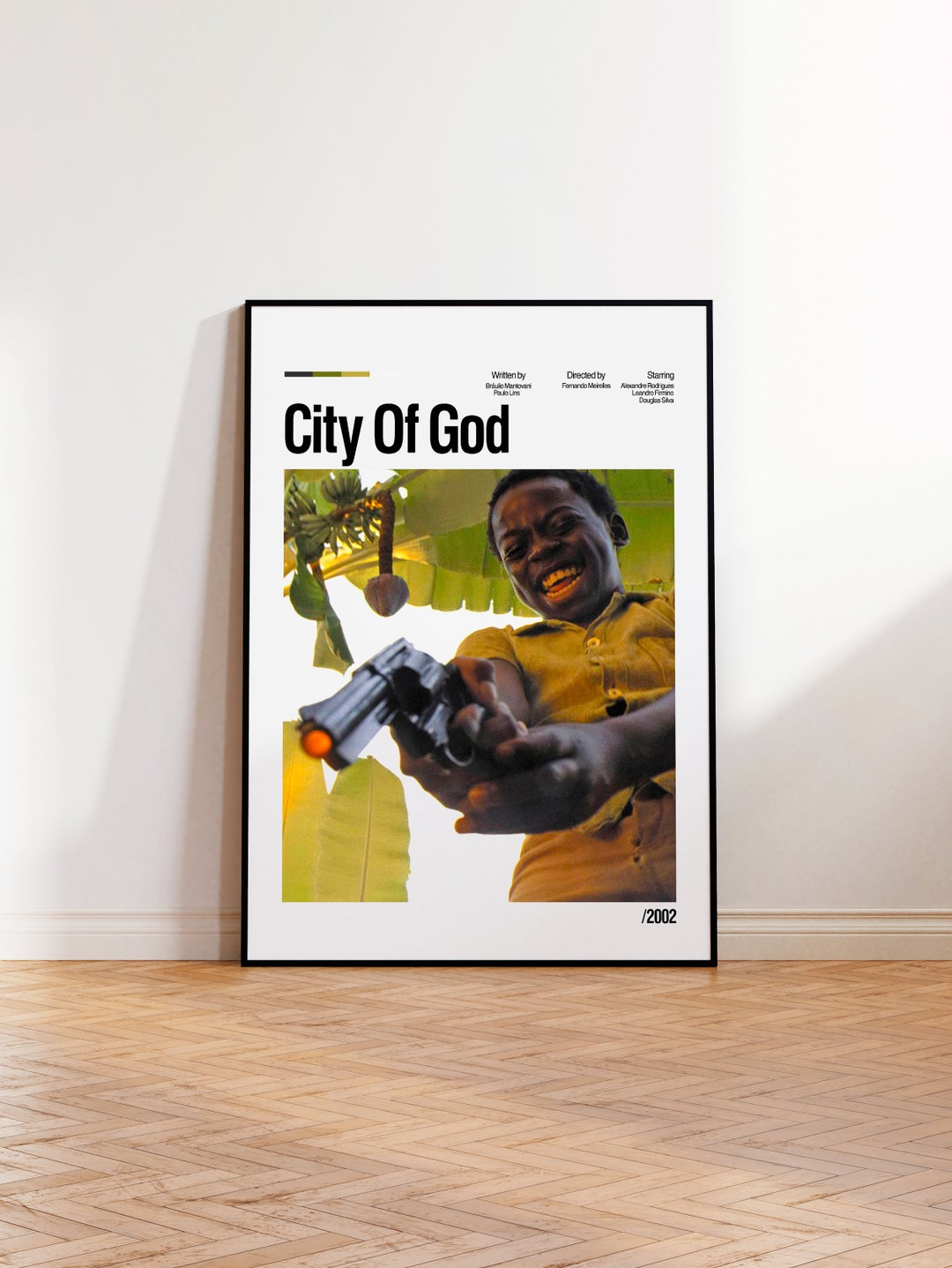 City of God Movie Poster Minimalist Movie Poster Custom - Etsy