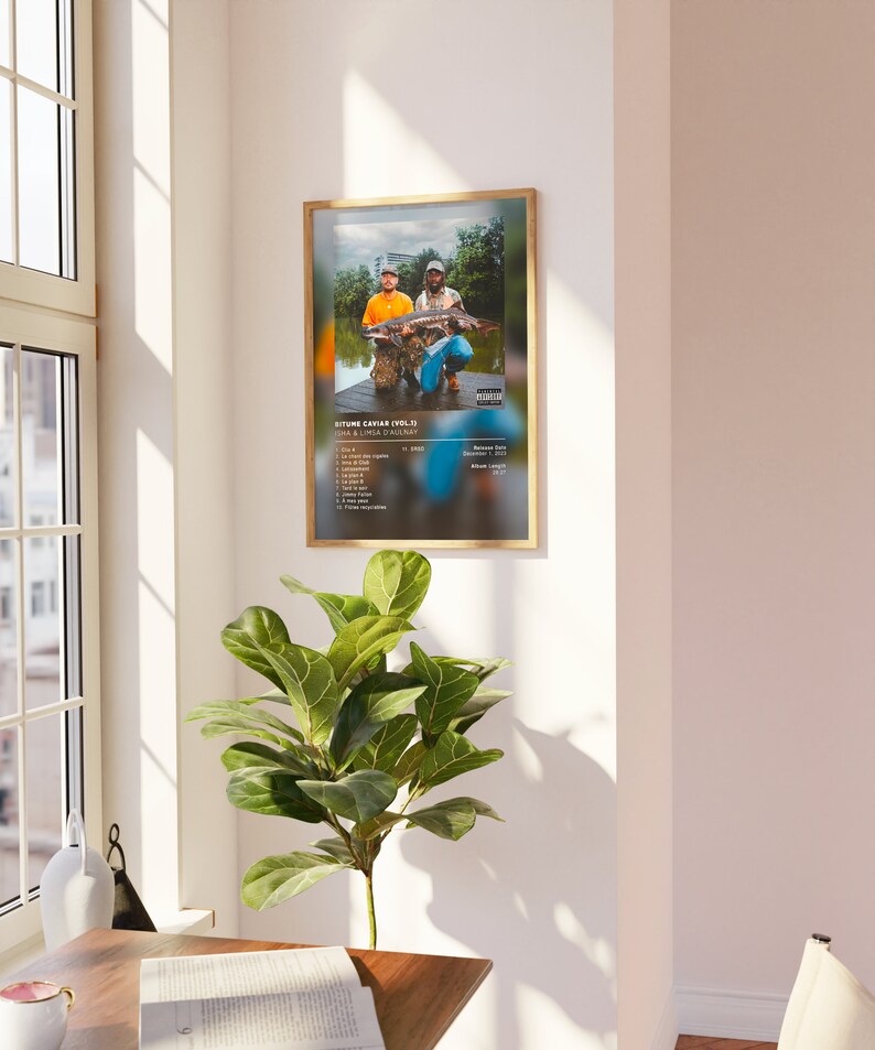 Album Poster Bitume Caviar Vol.1 de Isha & Limsa d'Aulnay, rap posters ...