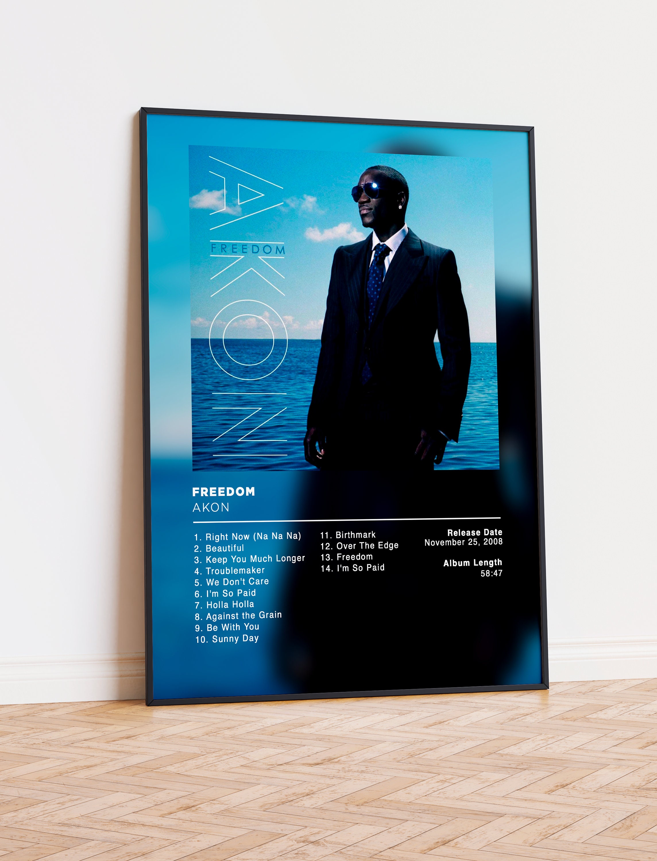 Akon Trouble Album Cover